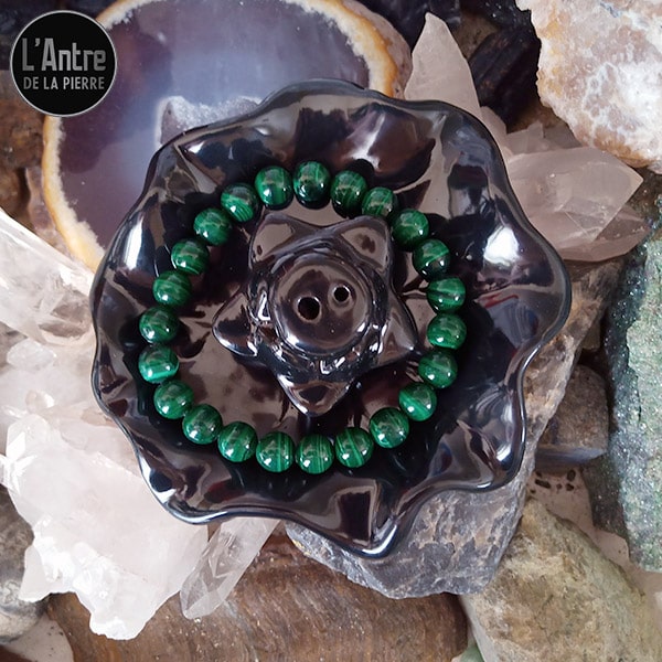 Fontaine en Faïence Noire d'Encens en Cascade à Reflux pour Purifier l ...